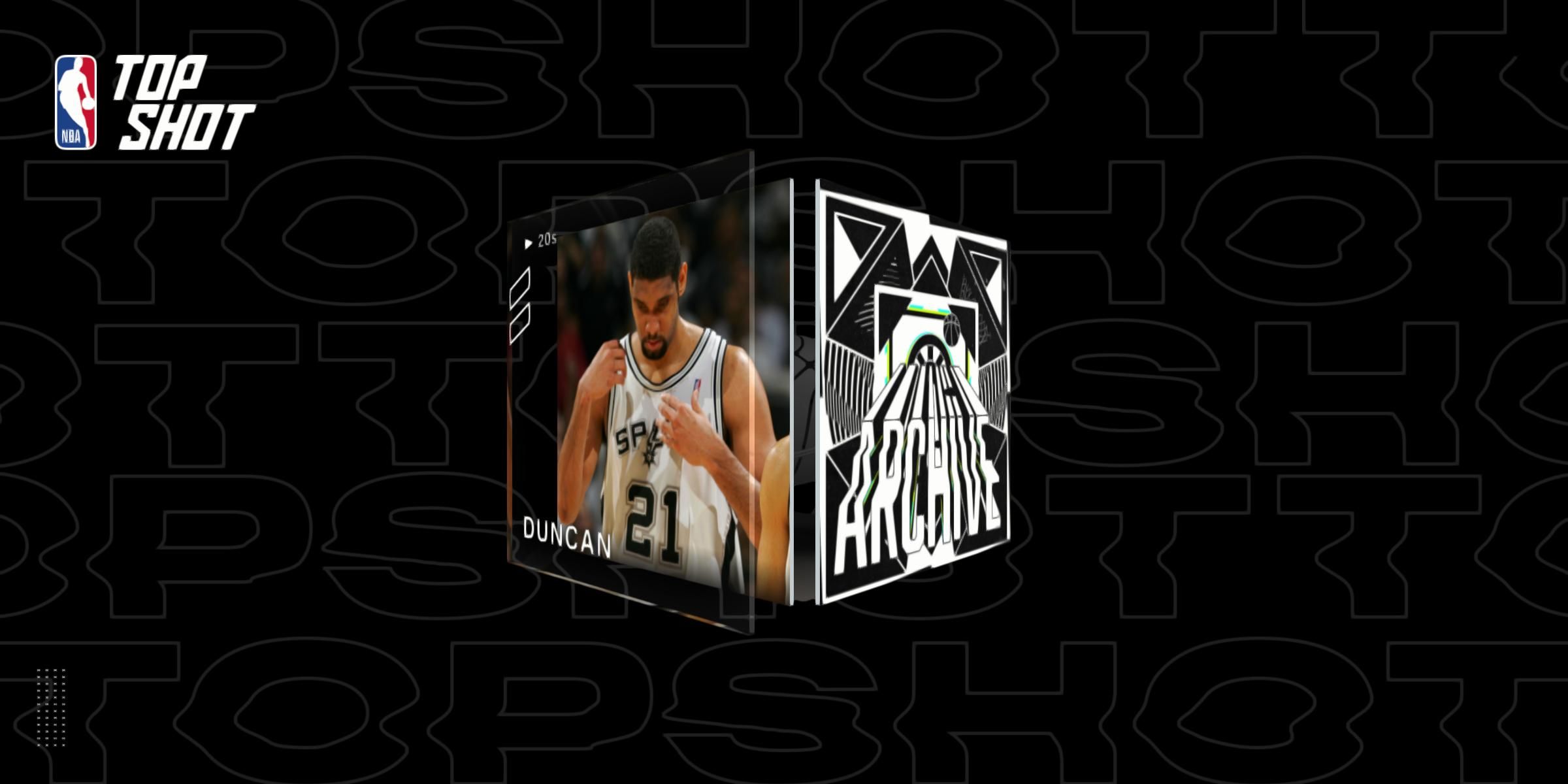 Tim Duncan rolls to the rack for slam in 2006 Playoffs - Owned by ...