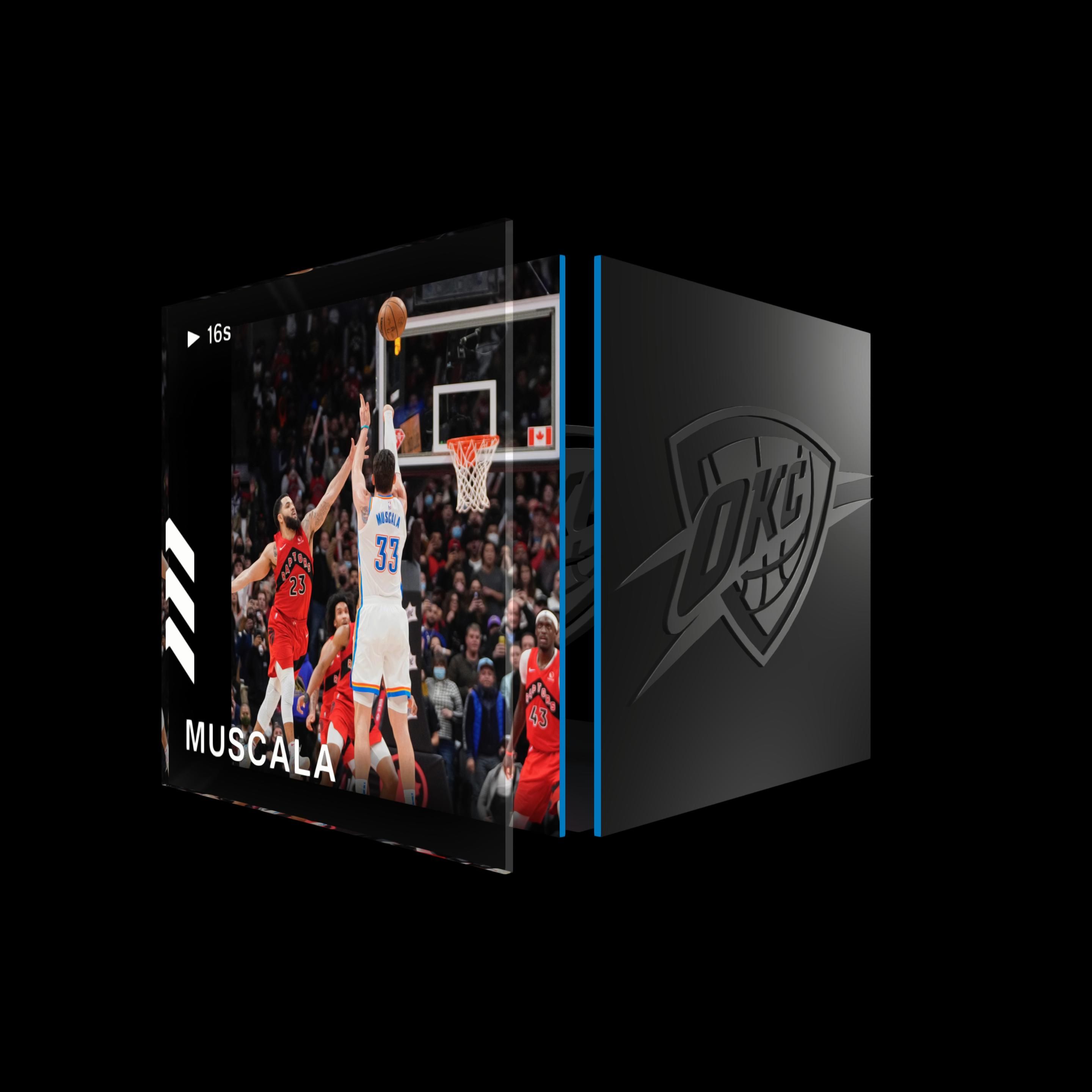 Mike Muscala drains game-winning triple from the top of the arc vs ...