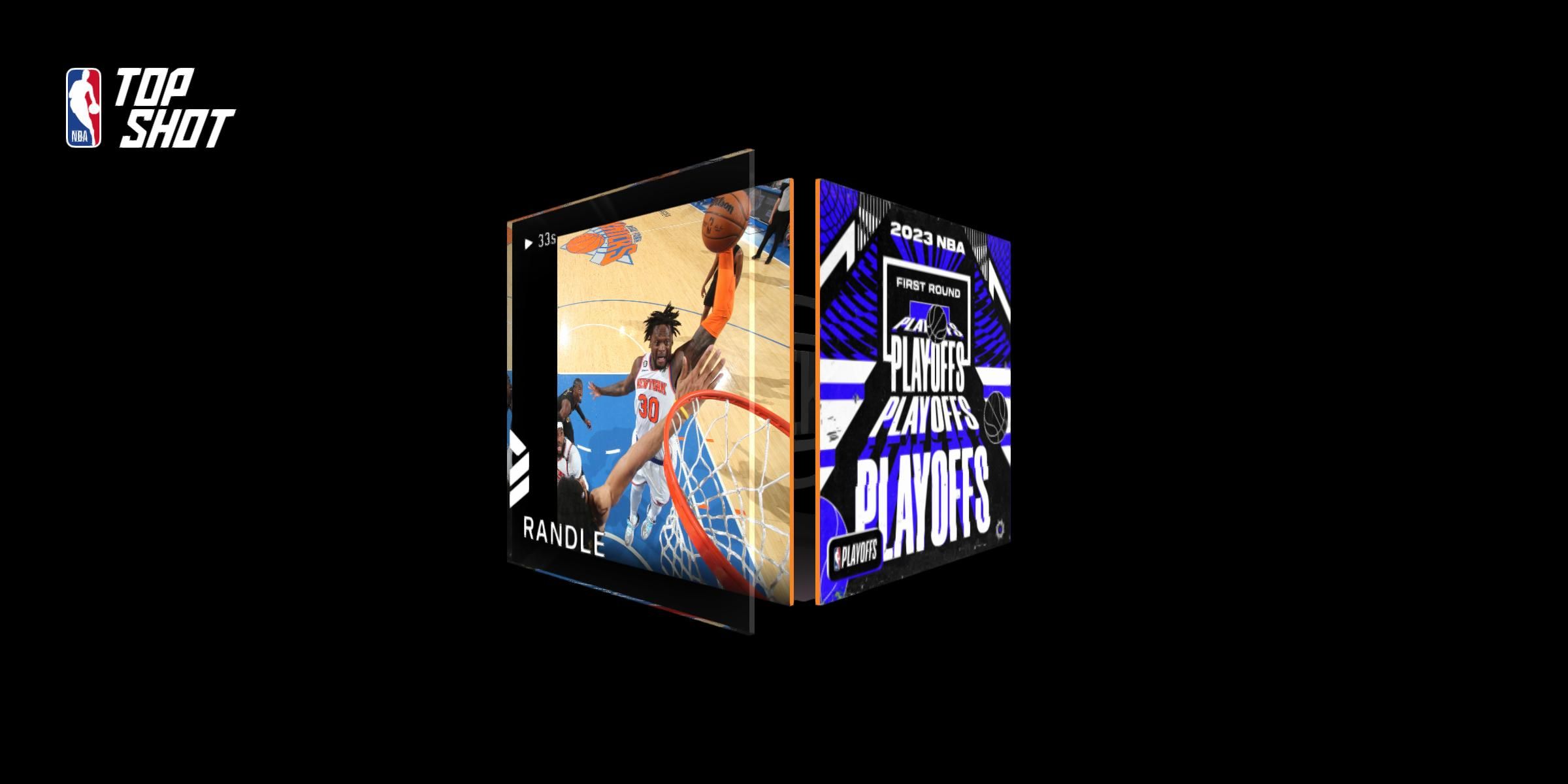 Julius Randle throws down hammer in the paint in 2023 Playoffs - Owned ...