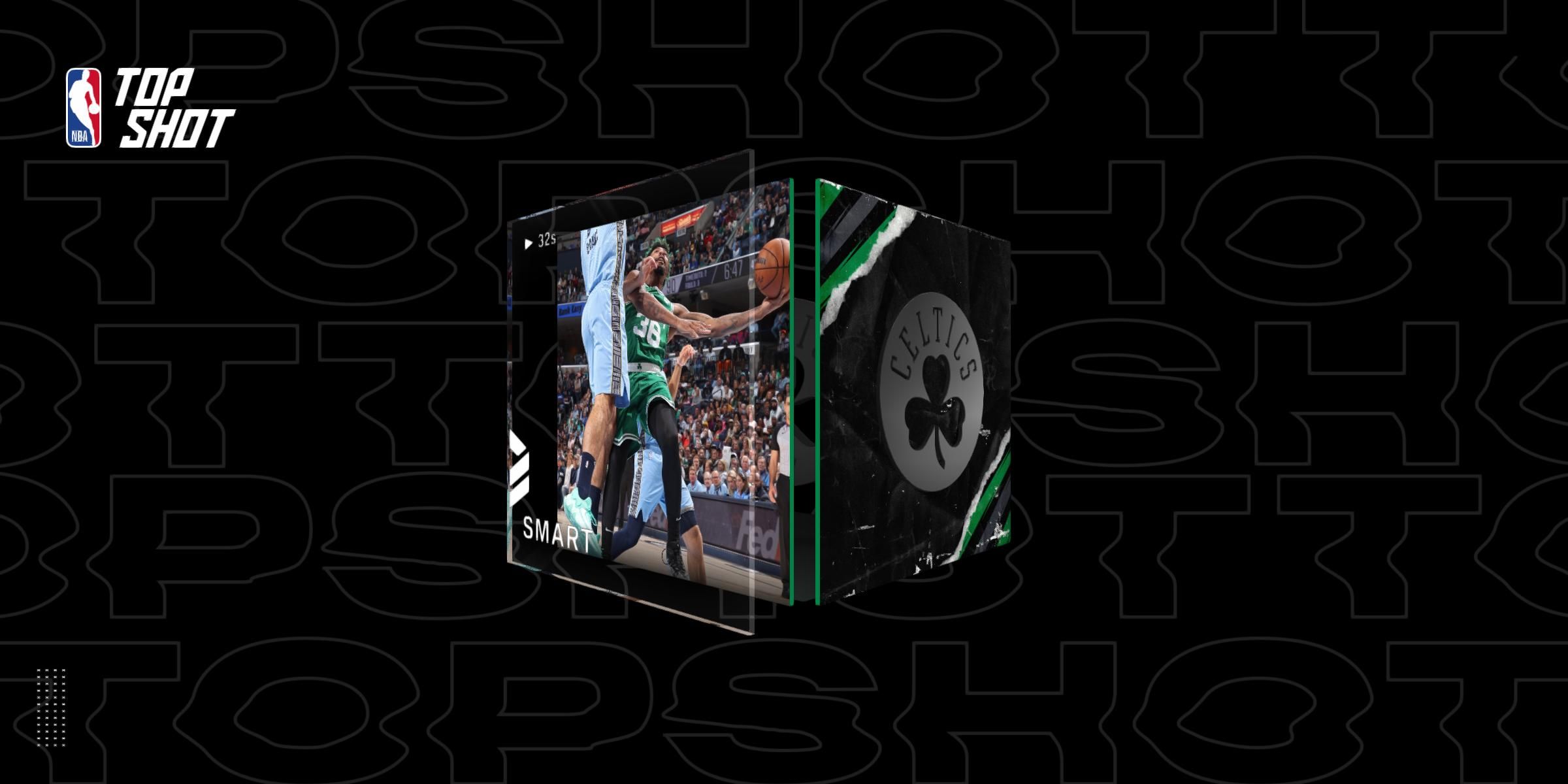 Marcus Smart finishes left-handed scoop shot through contact - Owned by ...