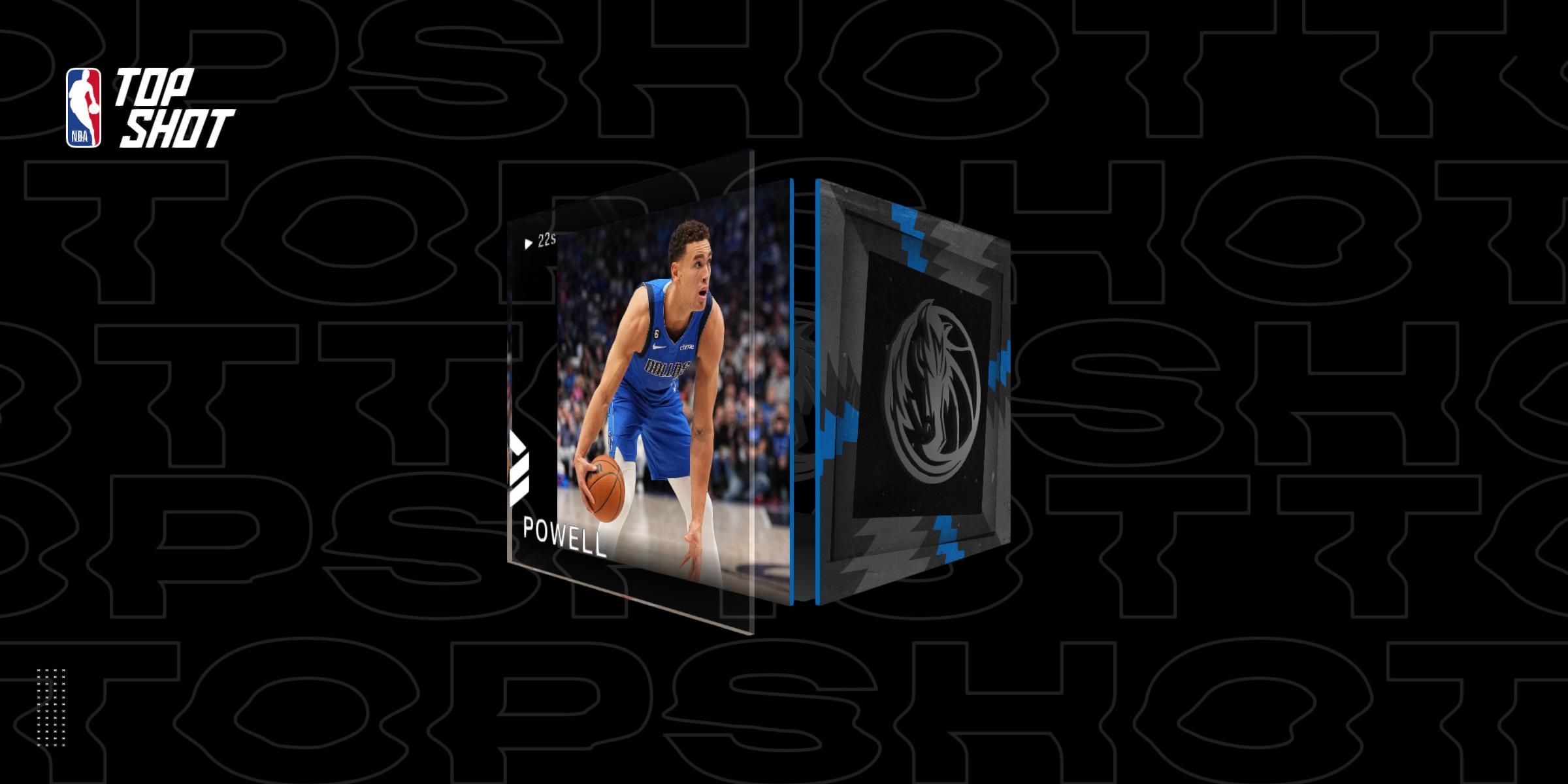 Dwight Powell rolls to rim for lob through outstretched arm of defender ...