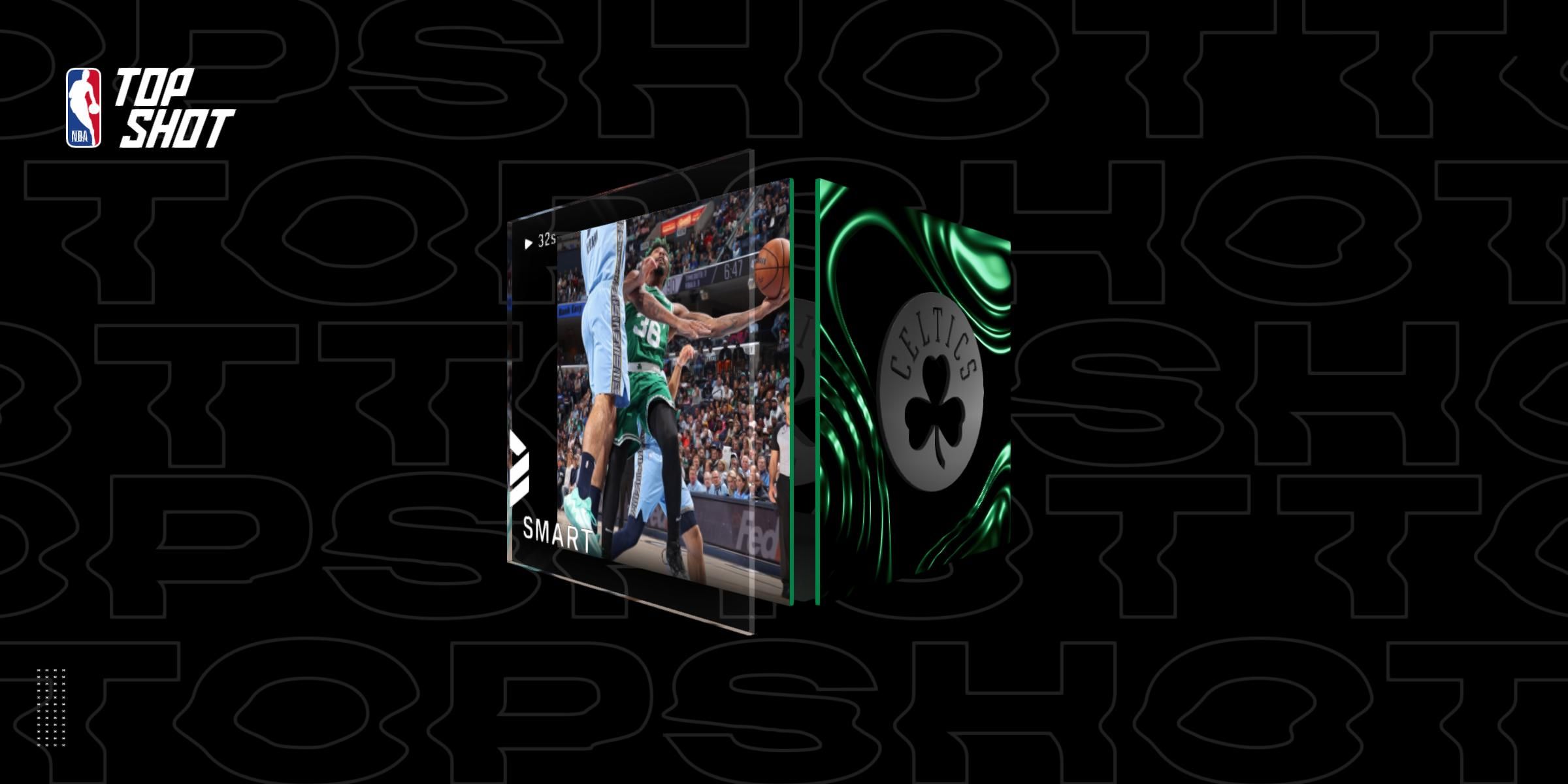 Marcus Smart finishes left-handed scoop shot through contact - Owned by ...